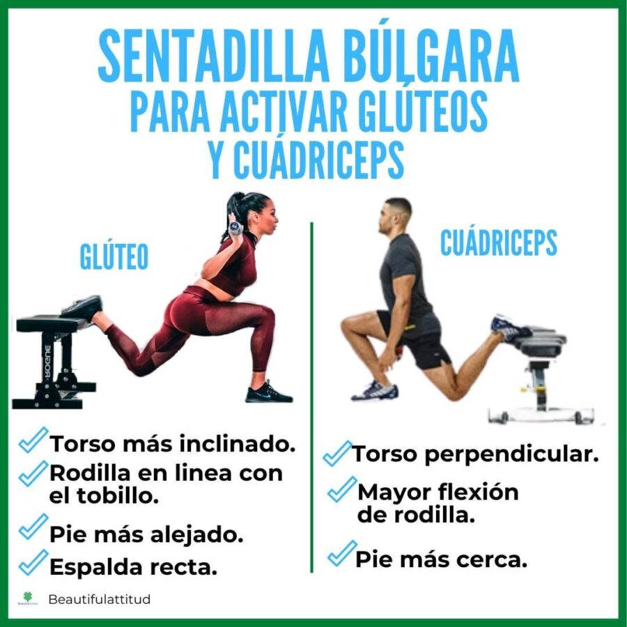 Sentadilla Búlgara Sentadilla Búlgara
